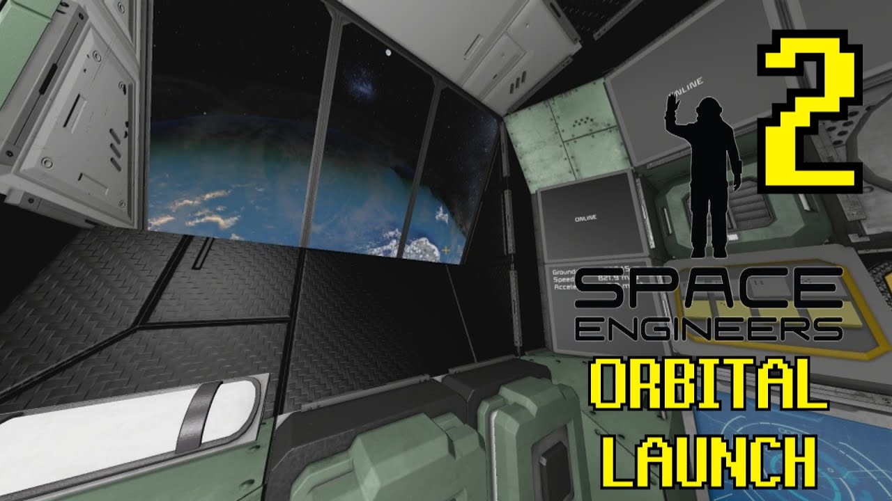 Our First Crewed Spaceflight in Space Engineers - YouTube