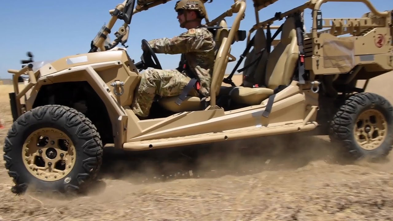 Polaris MRZR Military Off-Road ACTION! • GoPro Ride Along Footage in ...