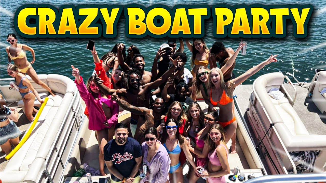 CRAZY BOAT PARTY!!! + Vlog (Day in a life of Sway) - YouTube