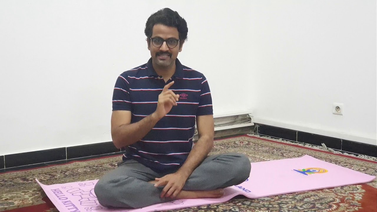 VAJRASANA (THUNDER BOLT POSE) - YouTube