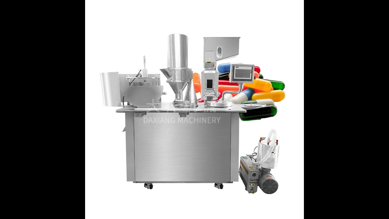 DXT-360P Pharmaceutical New Generation Semi-Auto Powder Hard Gelatin ...