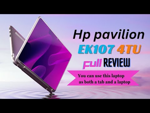 Hp pavilion x360° Ek1074tu 2 in 1 convertible laptop unboxing full ...