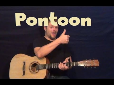 Pontoon (Little Big Town) Easy Guitar Lesson How to Play with Solo TAB ...