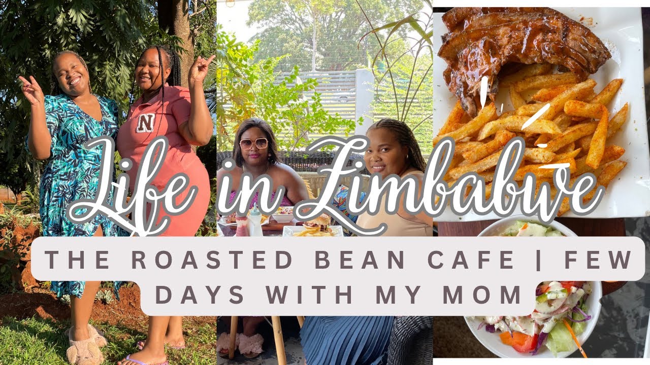 Exploring The Roasted Bean Cafe: A Vibrant Zimbabwean Vlog - YouTube