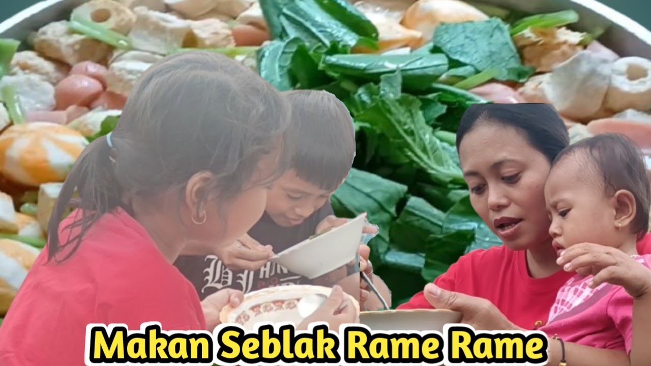 Gagal Ngonten ⁉️ Makan Seblak Rame Rame Di Sebelah Rumah - YouTube