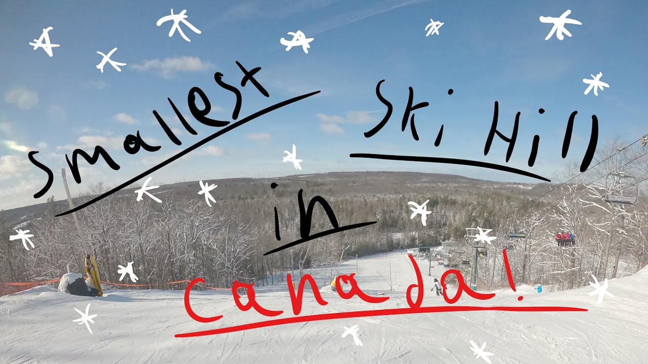 Smallest ski hill in Canada!!! Batawa ski hill - YouTube
