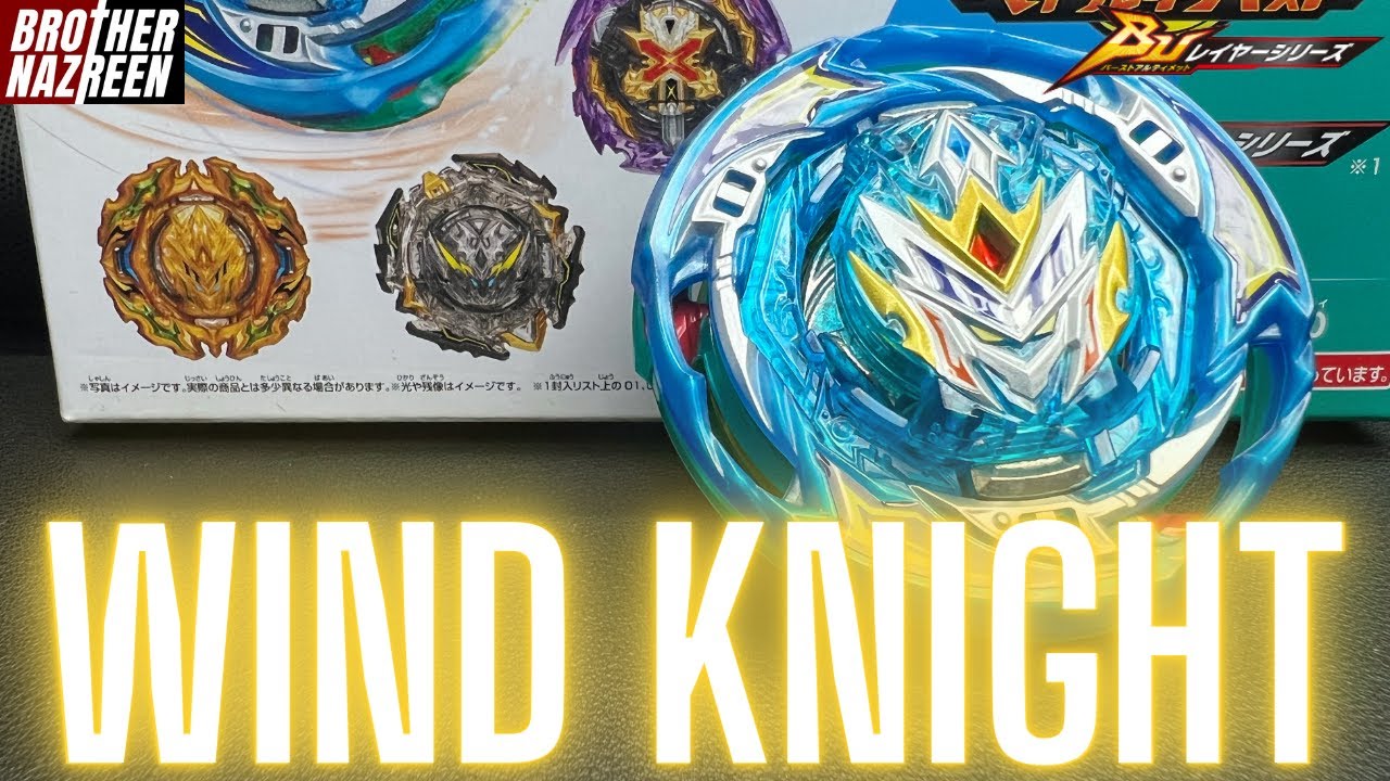 MOONKNIGHT! B-202 01 Wind Knight | Beyblade Burst Ultimate Unboxing ...