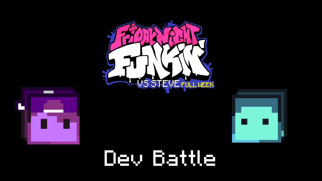 Dev Battle - Vs Steve Mod | Friday Night Funkin' - YouTube