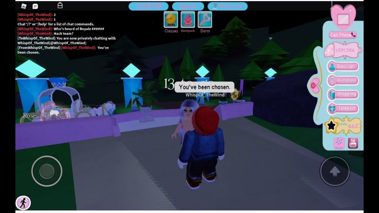 A hacker deleted me in ROYALE HIGH! - not click bait! send to the royal ...