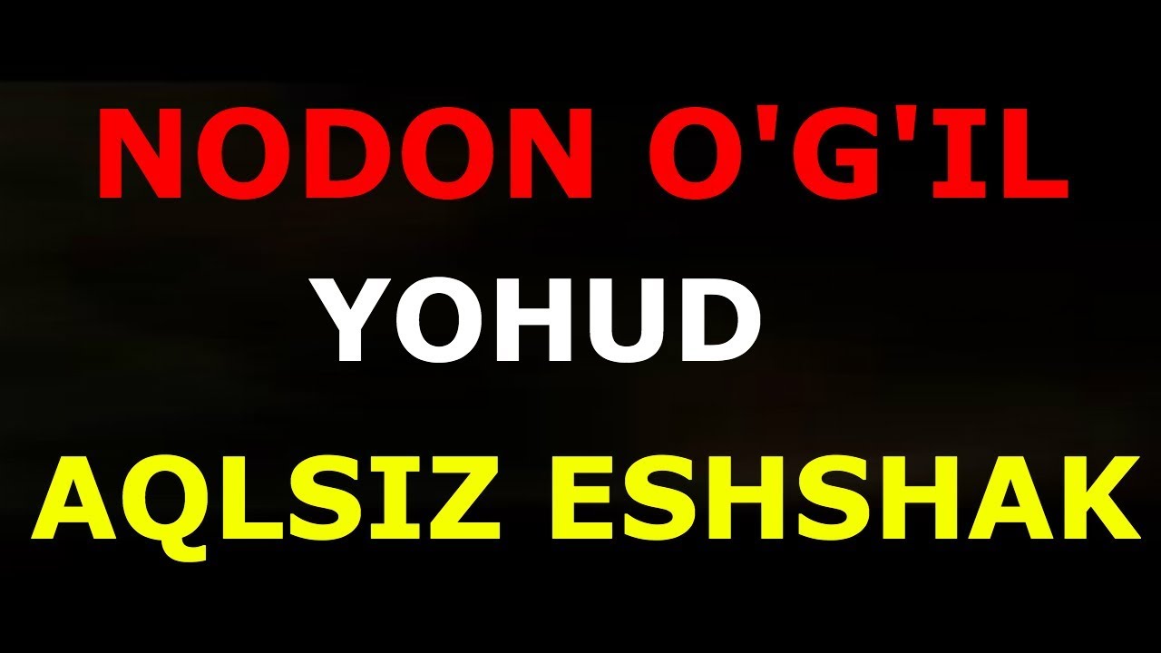 "ESHSHAK" NING QISMATI - YouTube