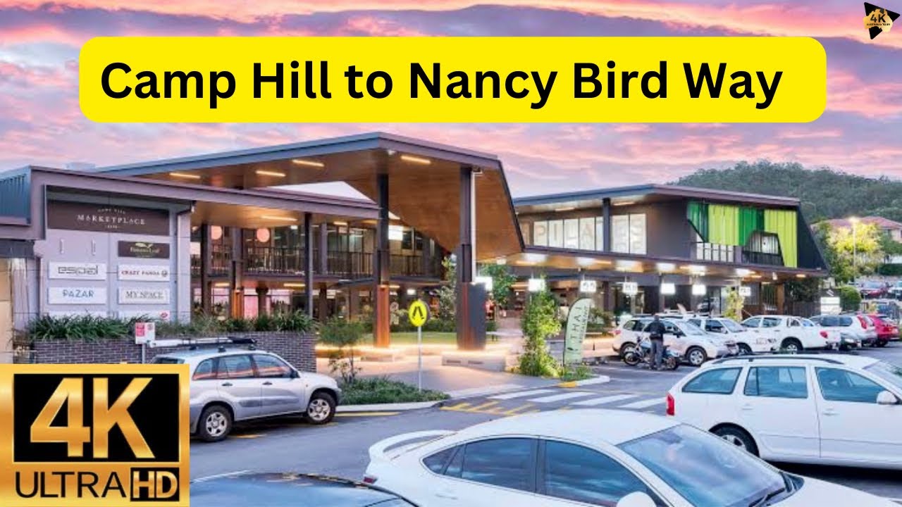 4K -Drive Camp Hill to Nancy Bird Way 2023 - YouTube
