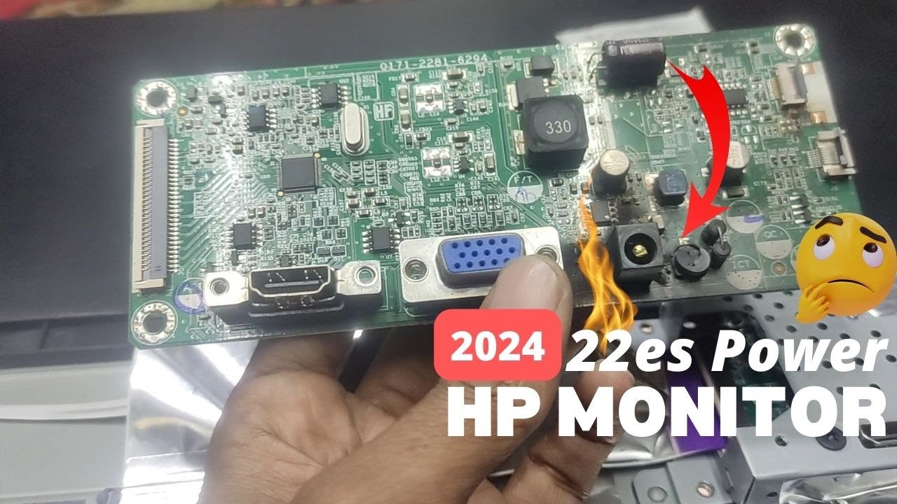 How To Repair Hp Monitor 22es Power Broken Repair 2024 | Created by ...