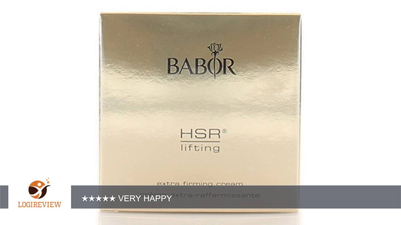 BABOR - HSR Lifting Extra Firming Cream | Review/Test - YouTube