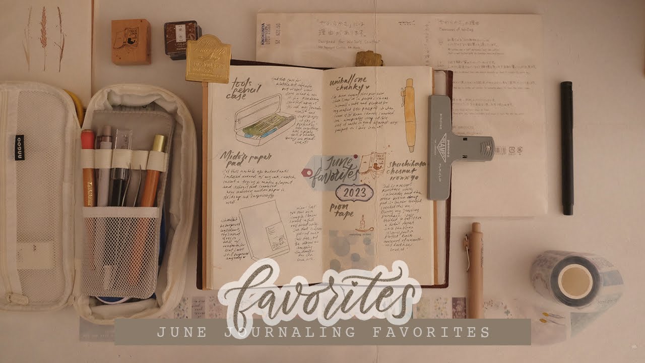349 STATIONERY FAVORITES; June favorites; papers and tools for ...