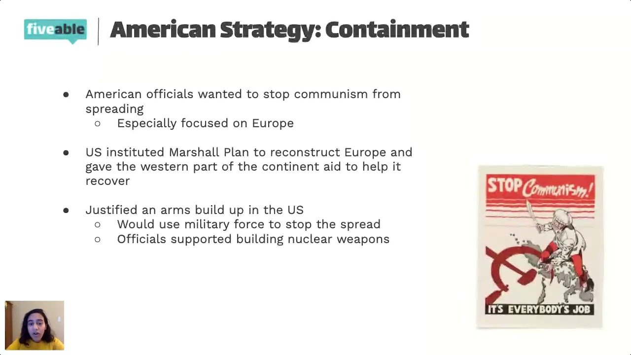 APUSH - Cold War 1945-1965: Causes, Events & Conclusion | Fiveable Cram ...