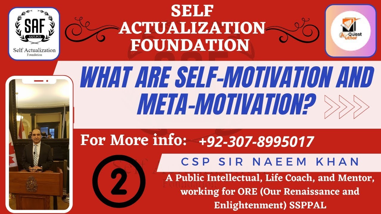 What Are Self Motivation And Meta Motivation Part 2csp Naeem Khan Csspms Preparation 4172