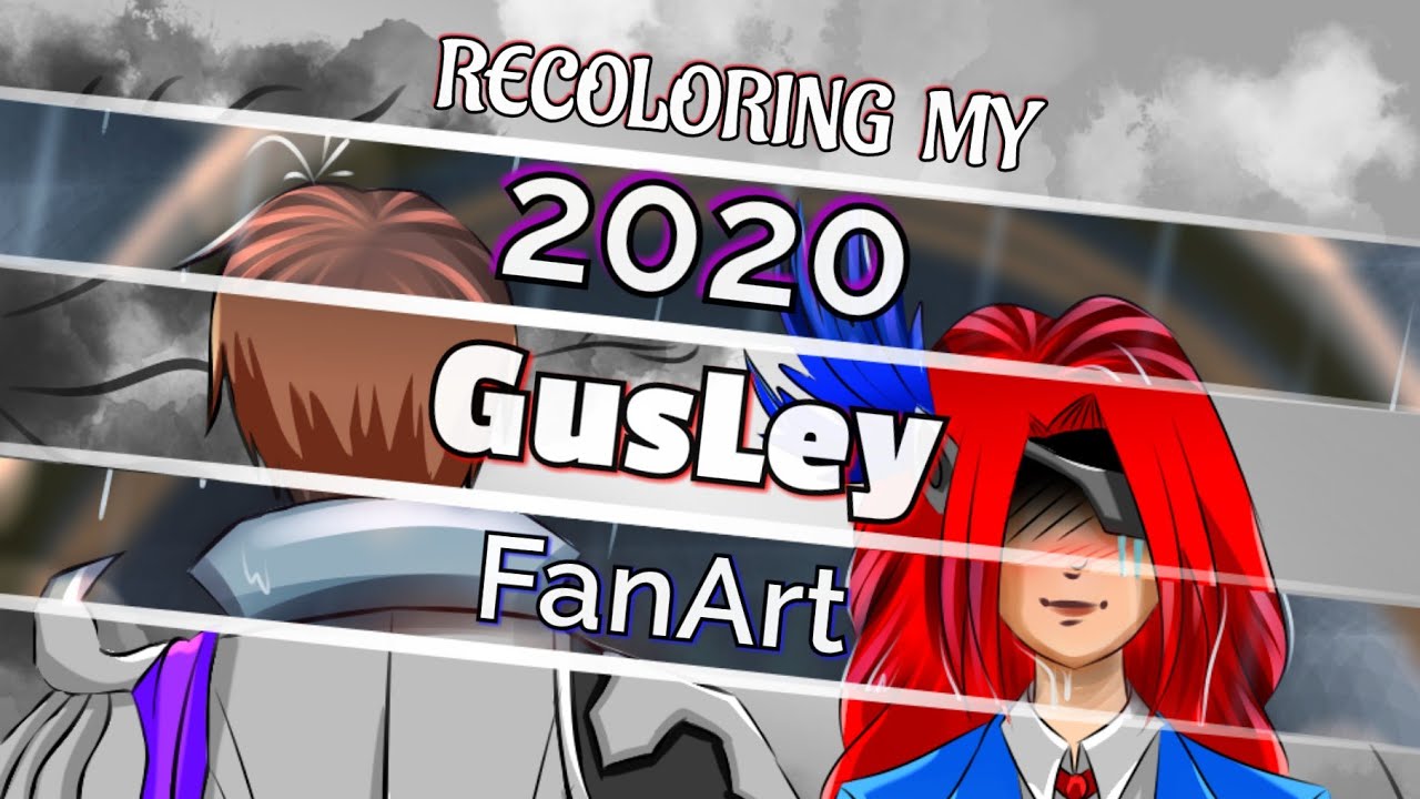 Gusion x Lesley [GusLey] - Recoloring My Old Fanart - YouTube