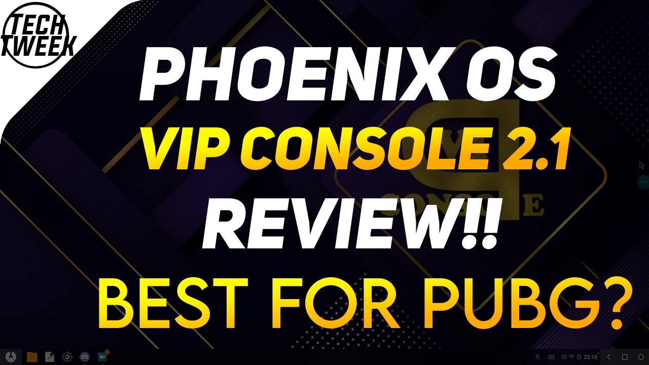 Phoenix OS VIP Console 2.1 | Review - YouTube