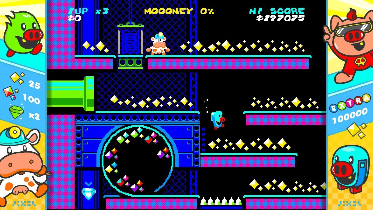 Cash Cow DX Gameplay 🐄 Nintendo Switch - Old-school arcade fun - YouTube