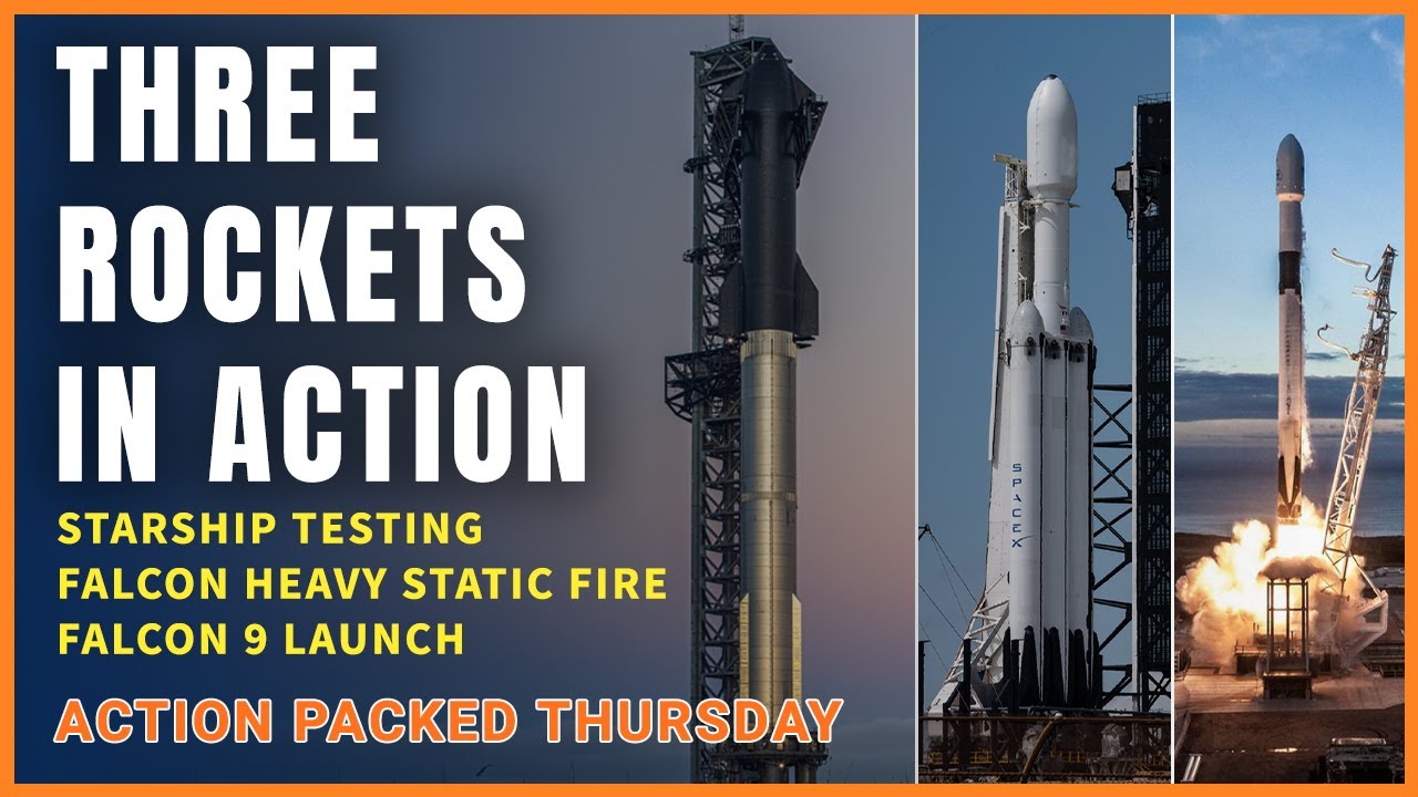 It's all happening today, Starship WDR(Possible), Static Fire of Falcon ...