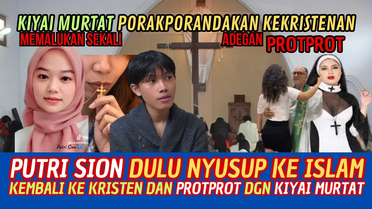 KASUS PROTPROT KIYAI MURTAT DGN PUTRI SION BERHASIL PORAKPORANDAKAN ...