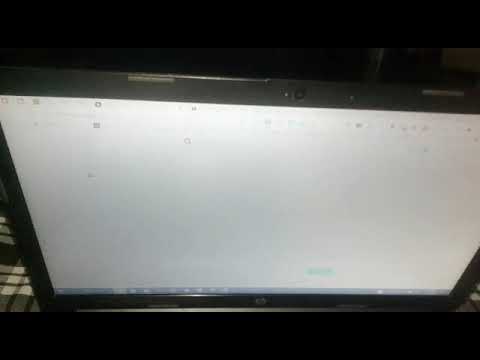 hp laptop screen flickering when I move the lid from the corner - YouTube