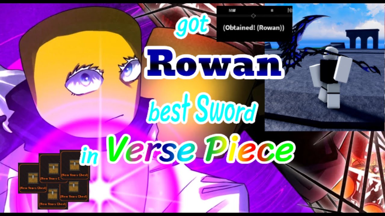 Roblox || Verse Piece || How Get Rowan - Best sword- How to trade new ...