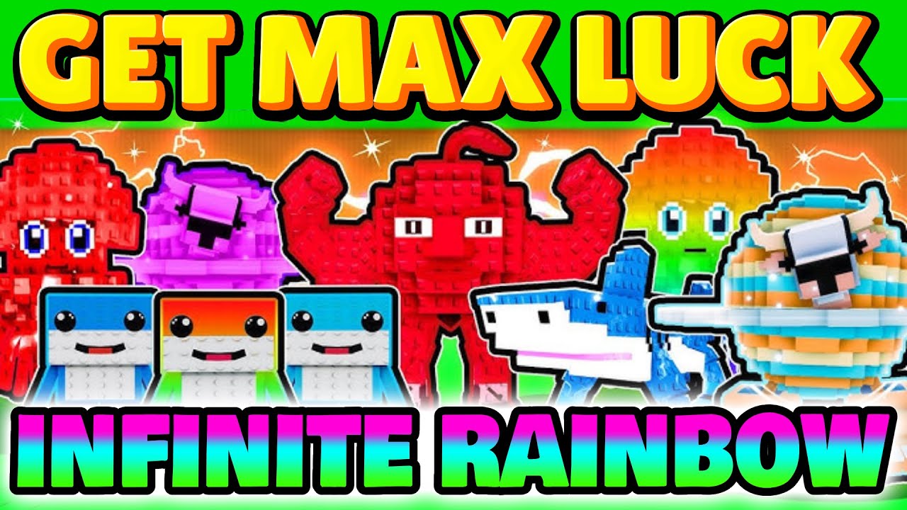 HOW to get INFINITE LUCK in STEAL A BRAINROT 🍀 Max Luck for RAINBOW ...