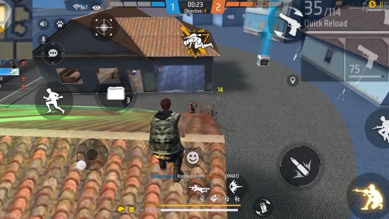 free fire video Harish gaming - YouTube