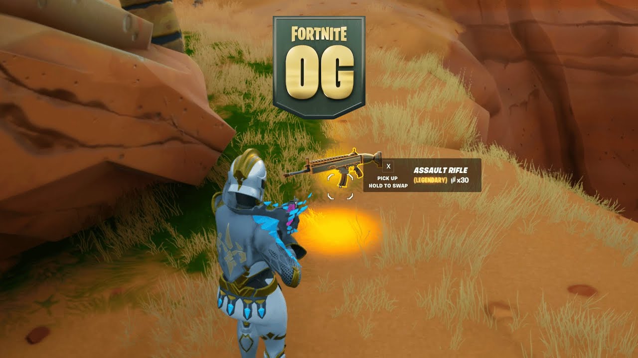 Fortnite Season Og Scar Update Youtube