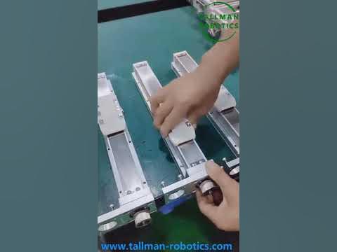Single Axis Linear Modules, Single Axis Linear Actuators from Tallman Robotics Limited - YouTube