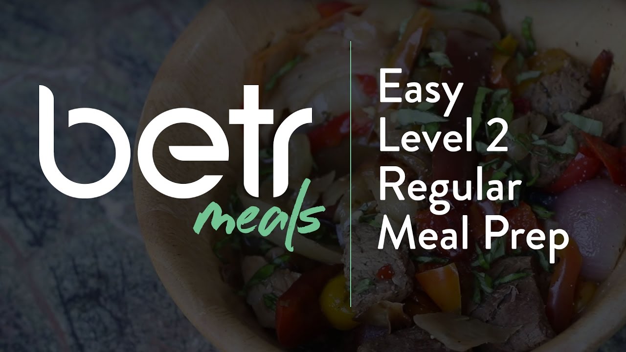 Easy Level 2 Regular Meal Prep - YouTube
