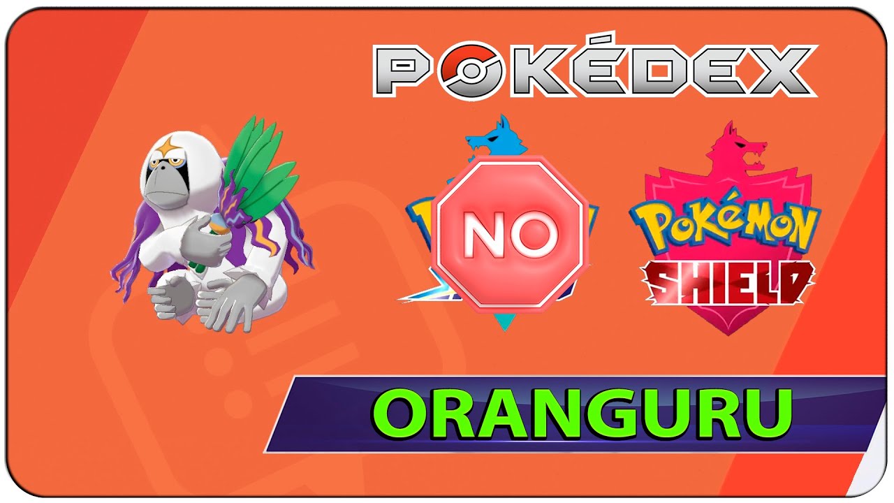 How to Catch Oranguru - 342 #Pokemon Shield - Galar Pokedex - YouTube