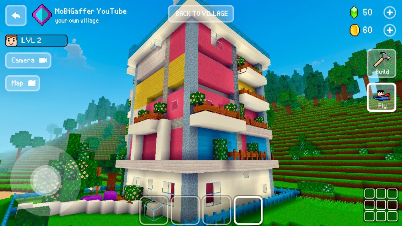 Block Craft 3D: Crafting Game #3907 | Building Apartment 🏠 - YouTube