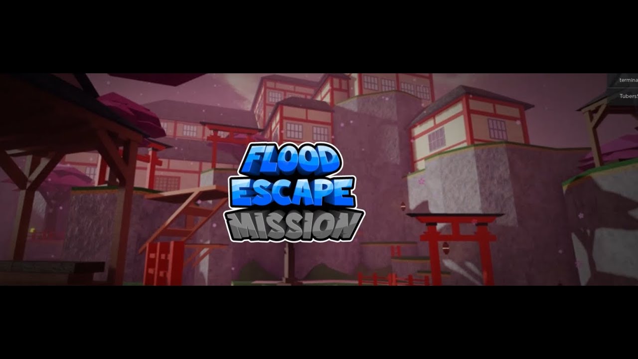 ROBLOX FLOOD ESCAPE MISSION - SAKURA GAKE SIMPLE 1.3 COMPLETE PASSAGE ...