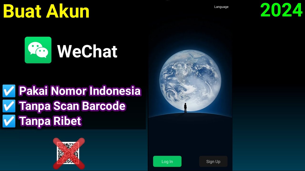 Cara mudah Membuat Akun WeChat 2024 Tanpa Scan Barcode - YouTube