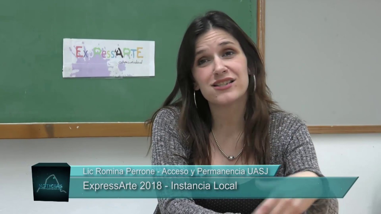 LIC ROMINA PERRONE EXPRESSARTE 2018 - YouTube