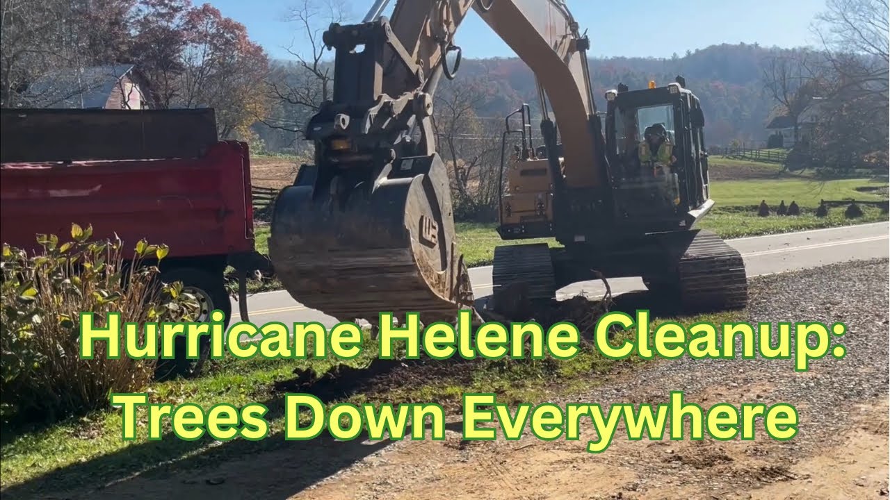 Massive Tree Removal & Cleanup After Hurricane Helene in Newland, Avery ...