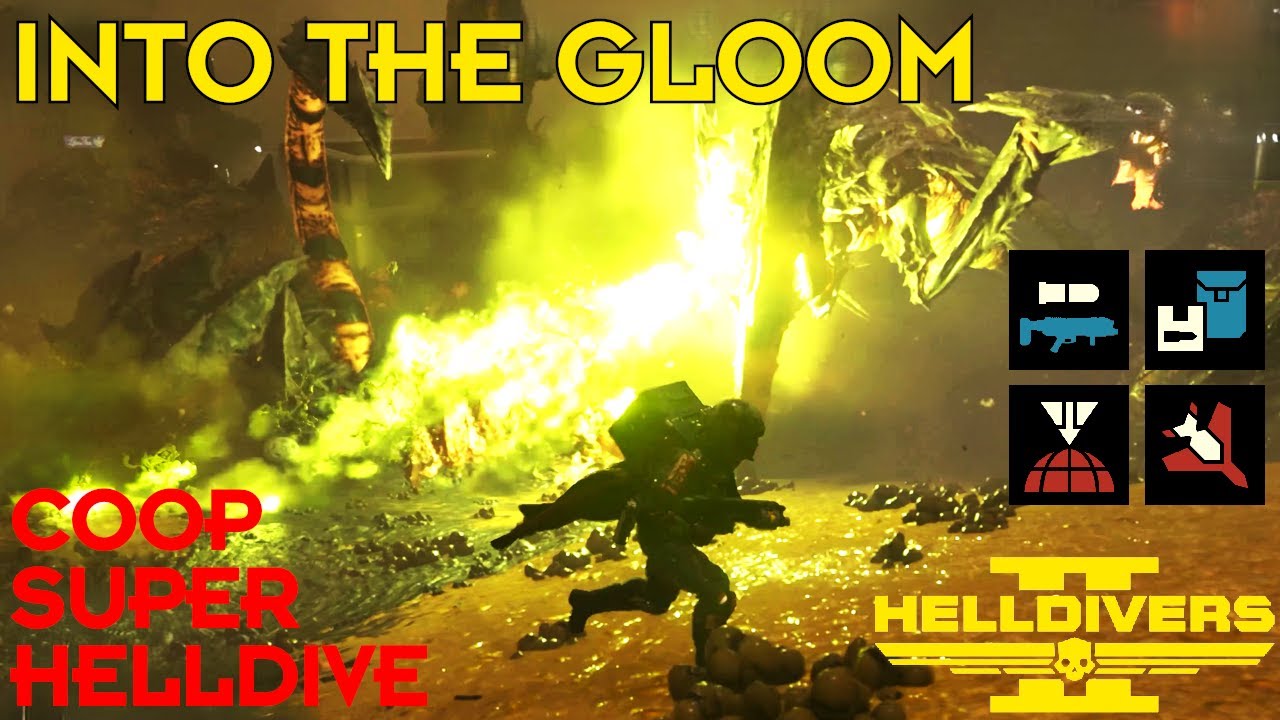 Helldivers 2 // Into the Gloom - Terminid Coop Super Helldive - All ...