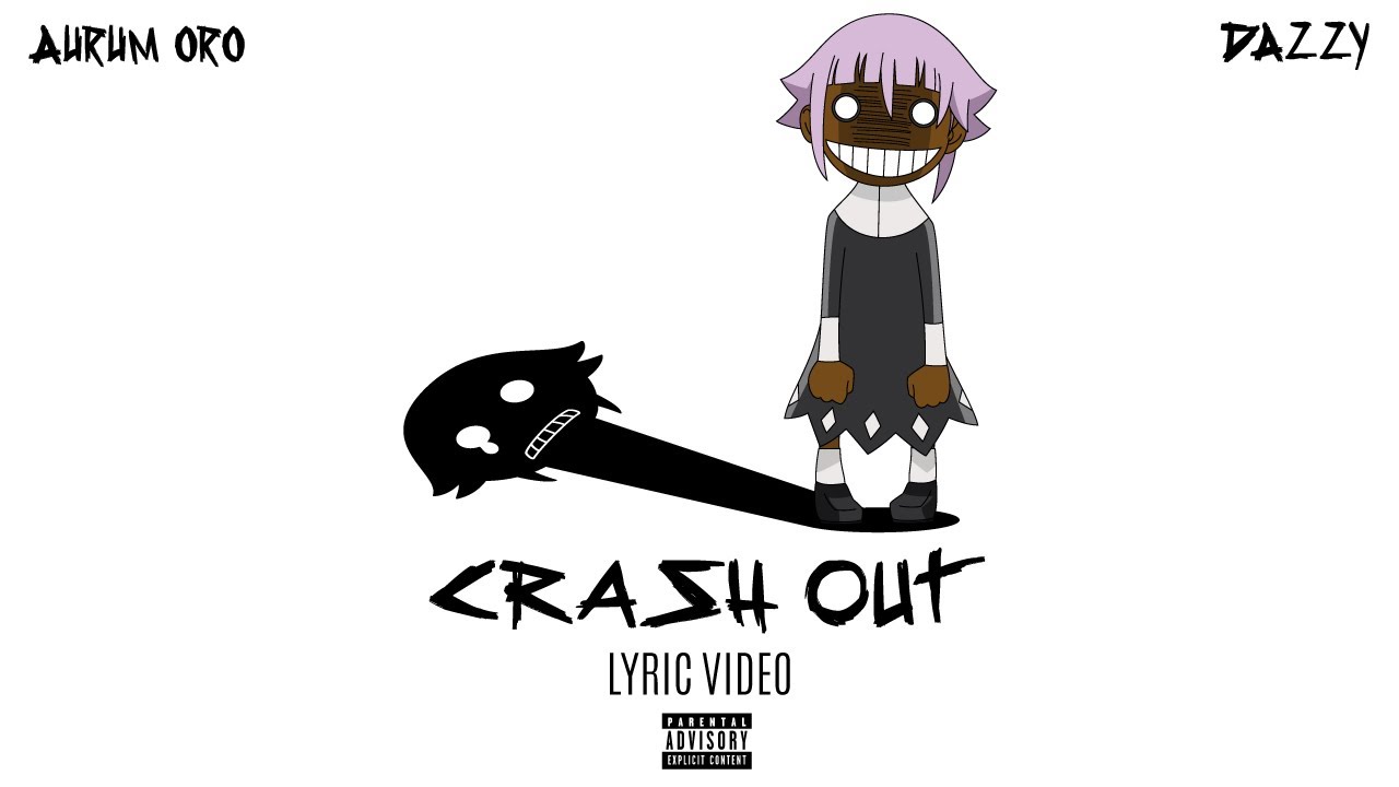 🔥 CRASH OUT - Aurum Oro ft. Dazzy (Official Lyric Video) 🔥 | Rage x Emo ...