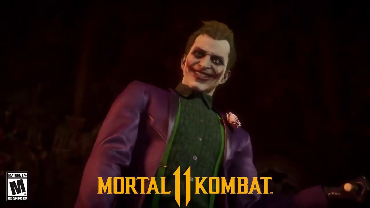 Mortal Kombat 11- The Batman Who Laughs Intro Showcase - YouTube