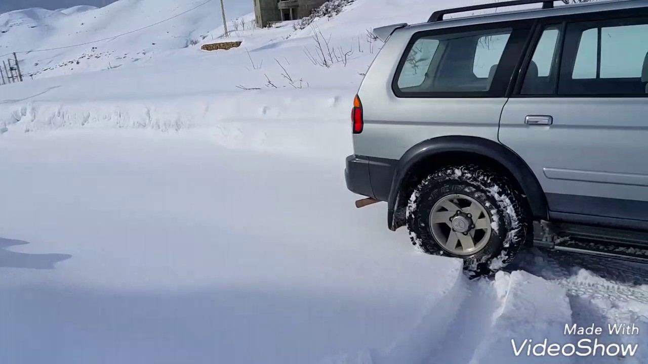 Mitsubishi nativa Snow offroad - YouTube