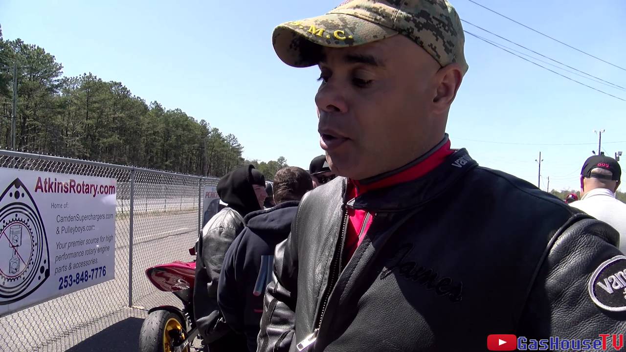 James Culbreath - Semper Fi'ed 8 second Drag GSX1300R Hayabusa - YouTube