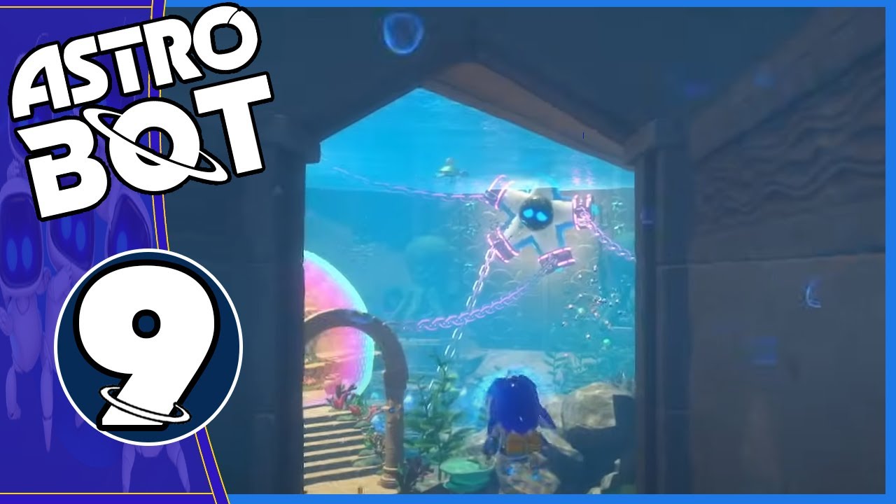 Astro Bot Part 9 - Helping Starfish & Haunted House - YouTube