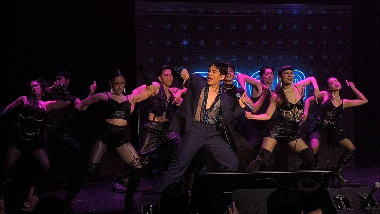 Stell Ajero performs his solo single "Room" live at his debut showcase ...