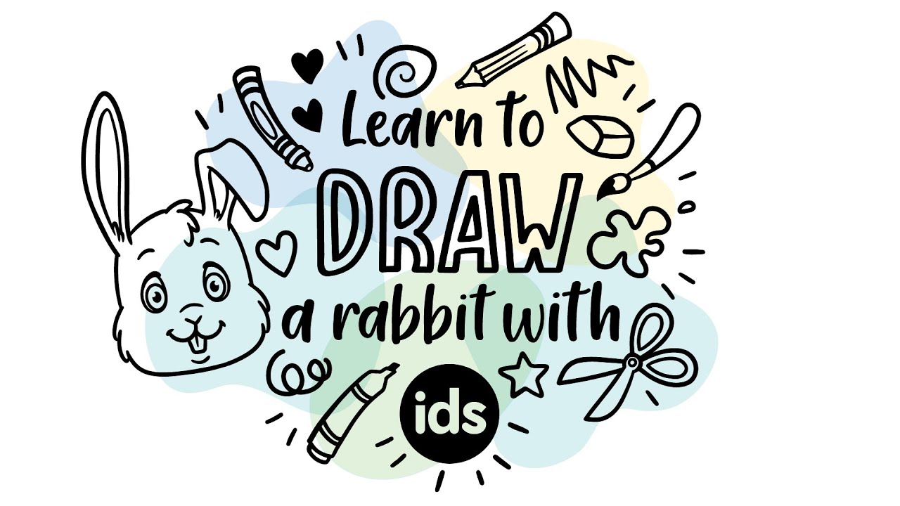 How to Draw a Rabbit with the IDS Kid Club - YouTube