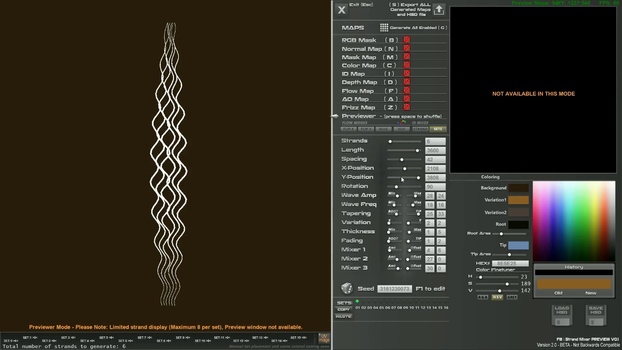 Hair Strand Designer 2 - Development Update - YouTube
