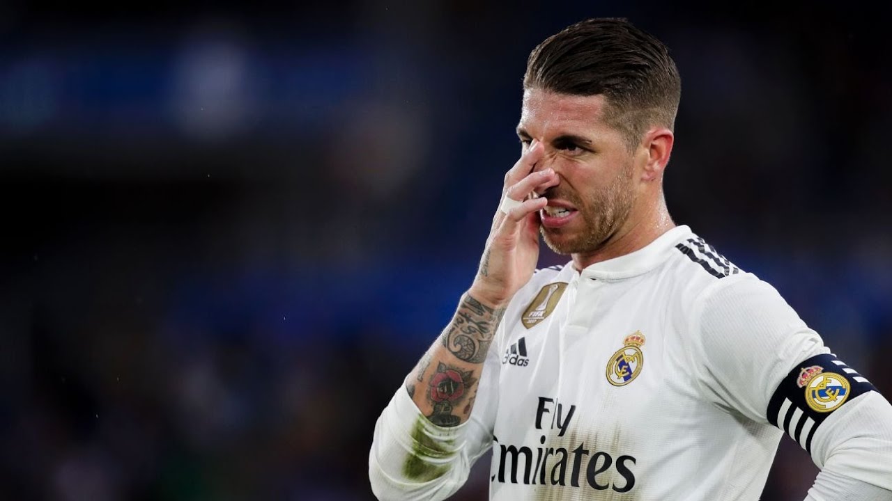 Sergio Ramos plays down training ground bust-up as pressure mounts on ...