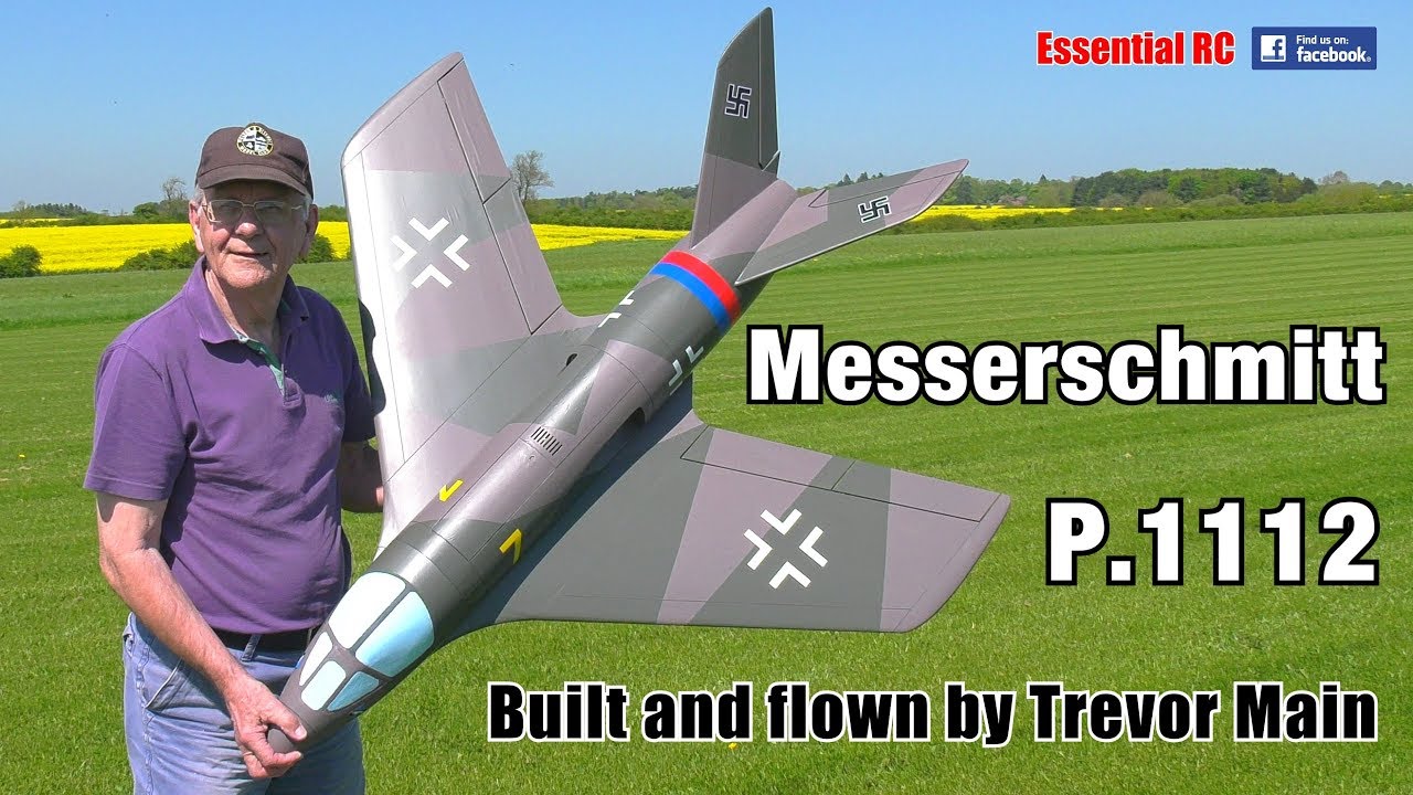 Messerschmitt P.1112 Electric (EDF) RC FIGHTER JET (WWII German ...