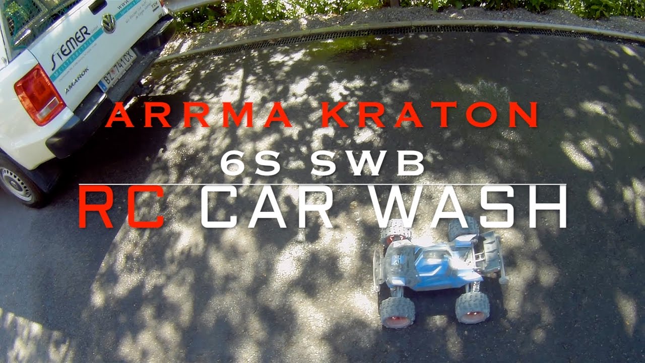 Rc Car Wash - Arrma Kraton SWB (How to) - YouTube